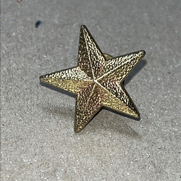 Jewelry | Vintage Gold Star Pin | Poshmark